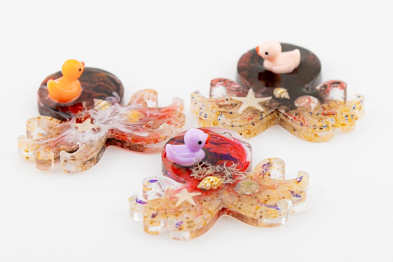 Sea Life & Friends "octopus" Cruise Duck | One-of-a-kind Handcrafted ...