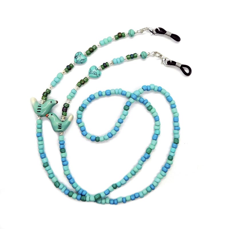Heart Eye Glass Chains - Etsy