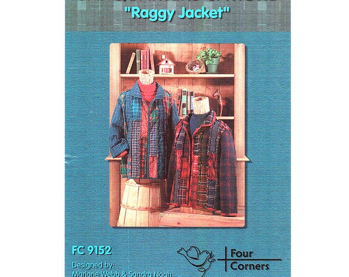 Raggy Jacket Sizes S M L XL, Fat Quarters and More by Marjorie Webb and ...