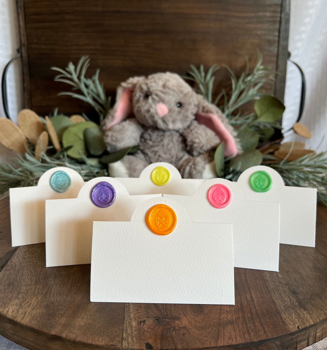 Easter Table Place Card - Spring Table Place Card - Name, Seating, or ...