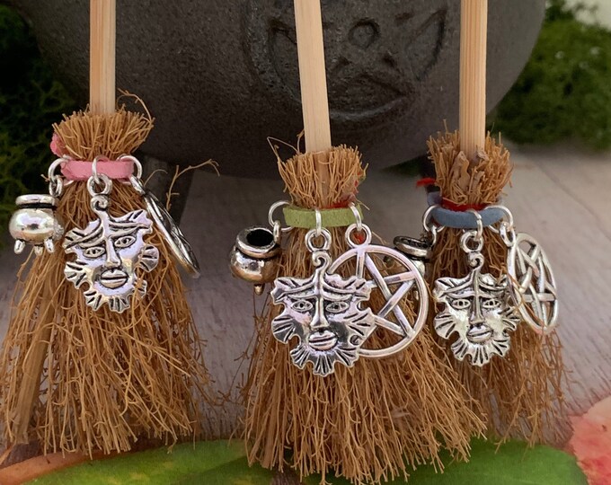 Altar Besom Mini Broom Witch Broom Witches Besom Pagan Broom Miniature Broom Tiny Besom Altar ...