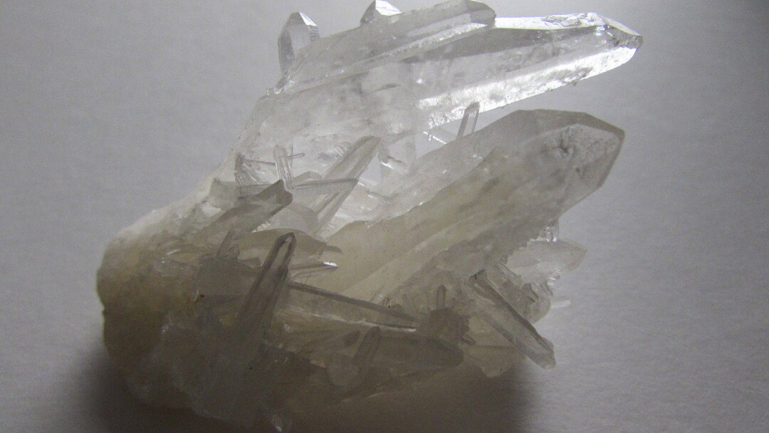 Quartz Crystal Cluster Specimen From Peru - Etsy