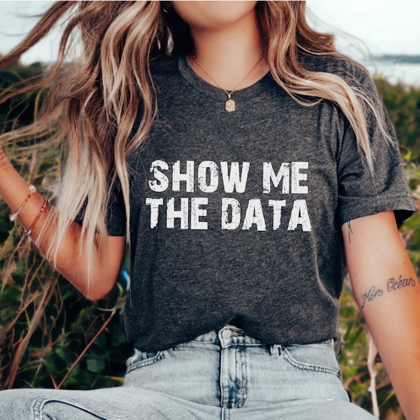 Show Me the Data Mug - Etsy