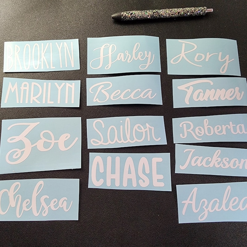 Vinyl Decor Sticker - Etsy
