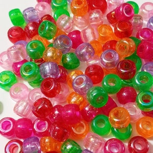 AB Transparent Pony Beads AB Beads Transparent Gift For - Etsy