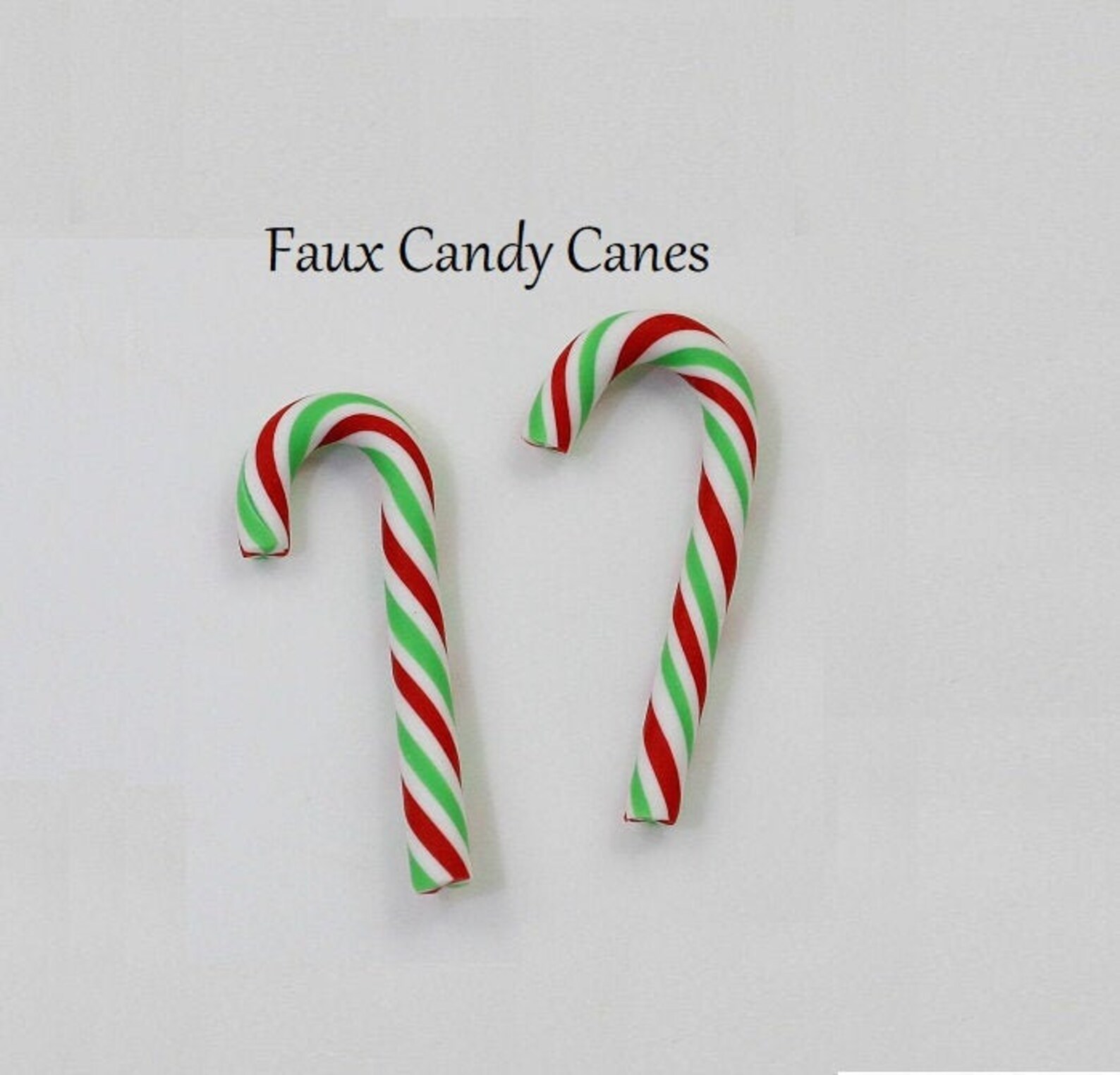 Fake Candy Canes 47mm Faux Christmas Candy Canes Fake Candy - Etsy