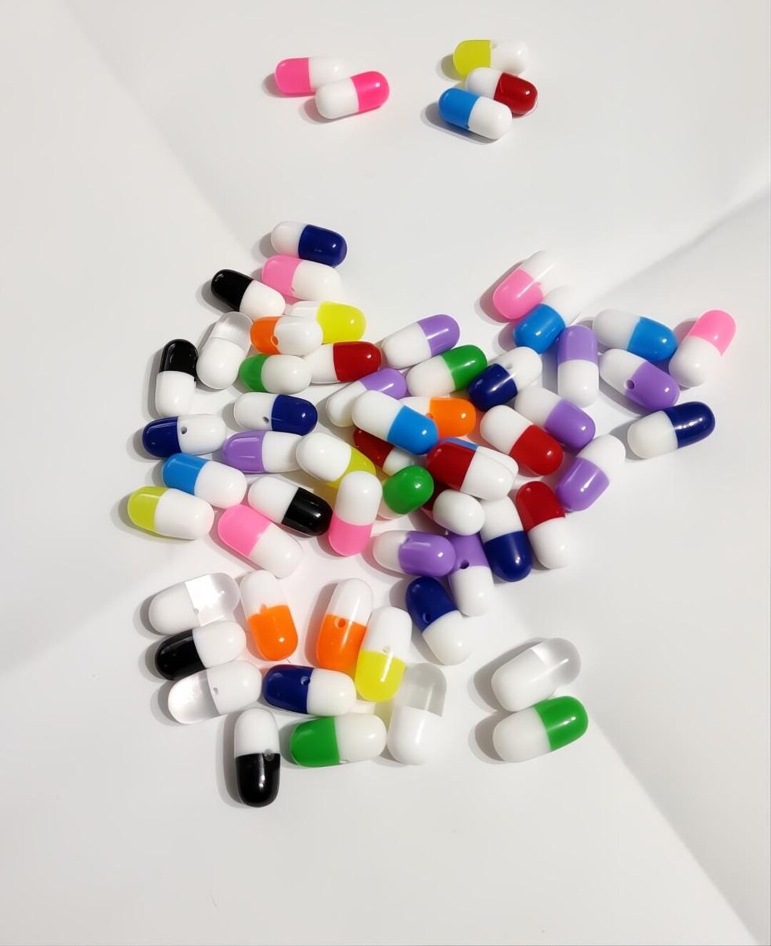 Fake Pill Cabochons, Craft Supplies, Pill, Miniatures, DIY, Doctor ...