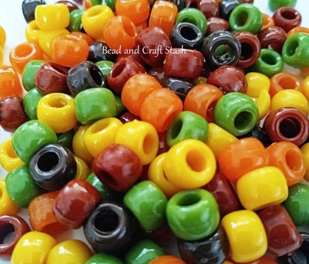 Harvest Mix Pony Beads, DIY, Kid Crafts, Pony Beads, Beads, Halloween ...