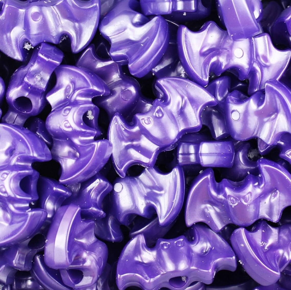 Purple Bat Beads, Halloween, DIY, Kid Crafts, Purple, Bat, Beads, Gift ...