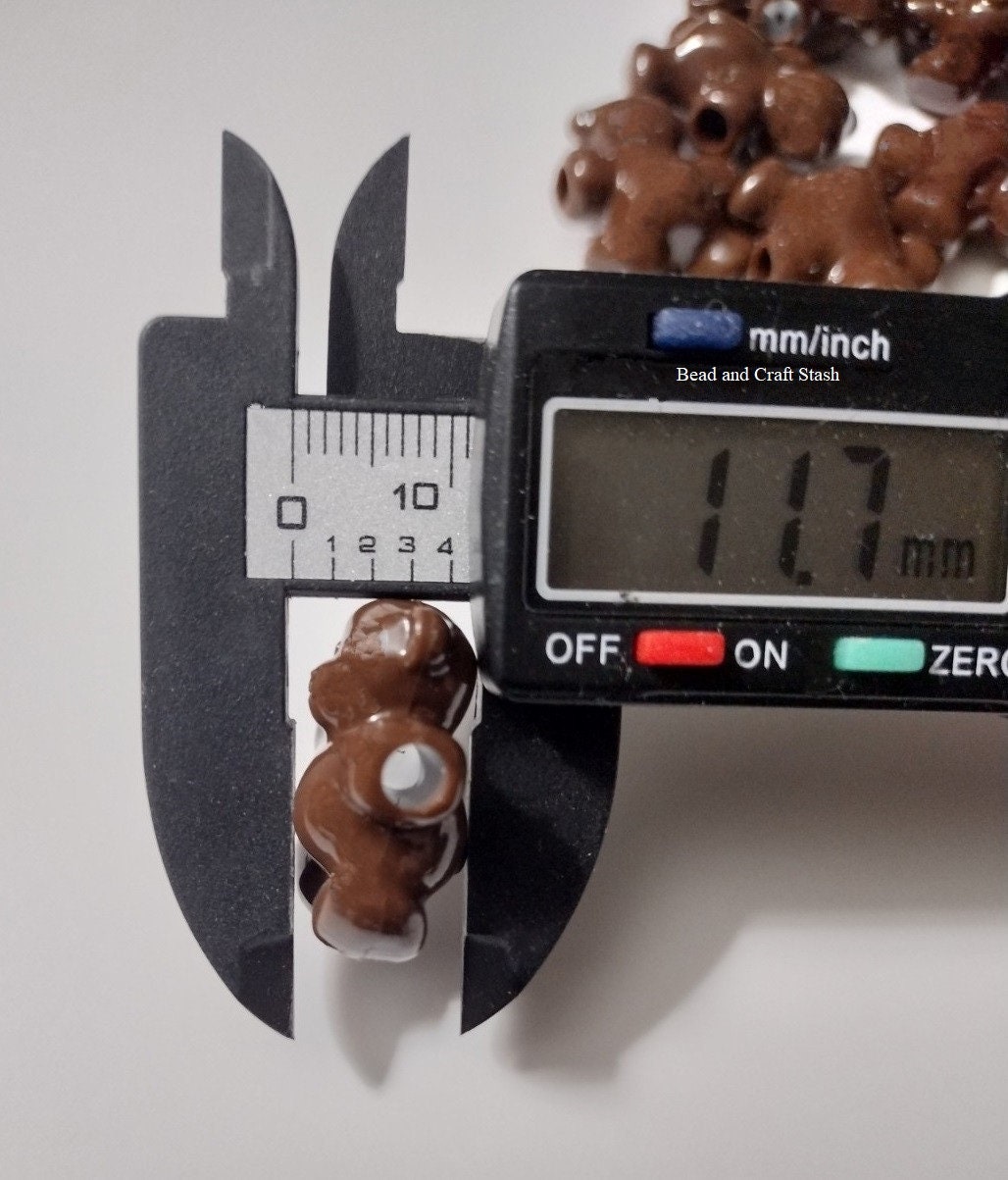 Teddy Bead Beads Brown Bear Beads Teddy Bear Bead Gift - Etsy.de