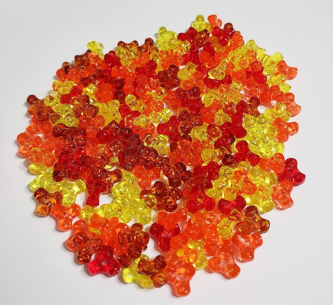 500/1000 Harvest Tri Bead Mix, Beads, Acrylic Beads, Beads, Gifts For ...