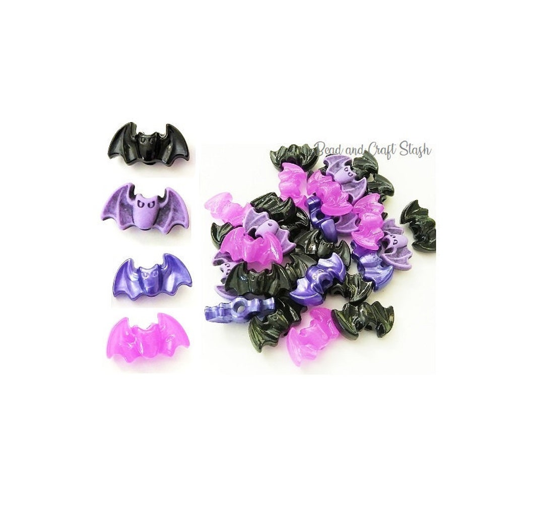 Halloween Bat Beads, Bats, Beads, Halloween, DIY, Kid Crafts, Spooky ...