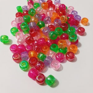 AB Transparent Pony Beads AB Beads Transparent Gift For - Etsy