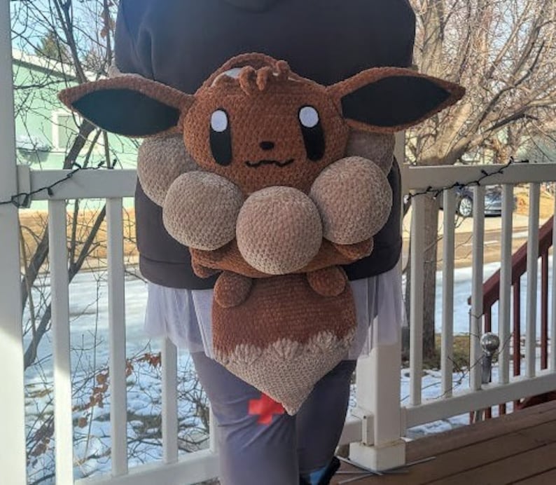 Evolution (eevee Like) Backpack Crochet Pattern (DIGITAL PATTERN ONLY ...