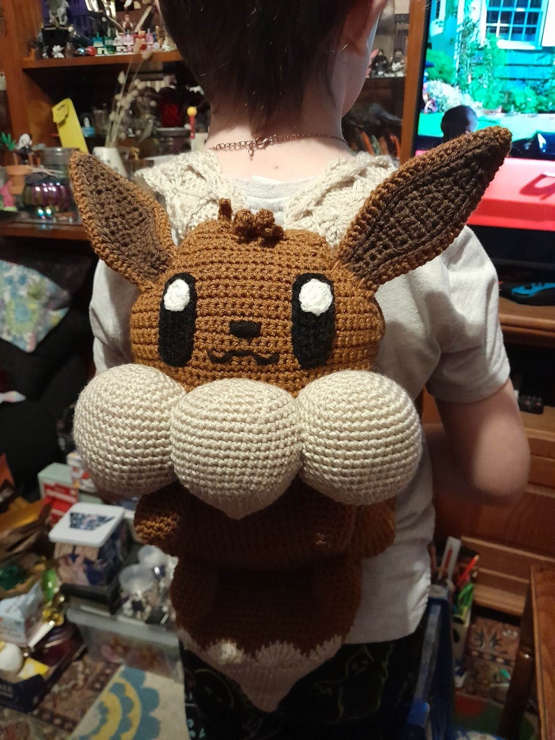Evolution (eevee Like) Backpack Crochet Pattern (DIGITAL PATTERN ONLY ...
