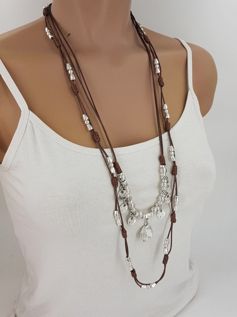 Uno de 50 style necklace vegan necklace boho necklace | Etsy Uno de 50 style necklace vegan necklace boho necklace | Etsy