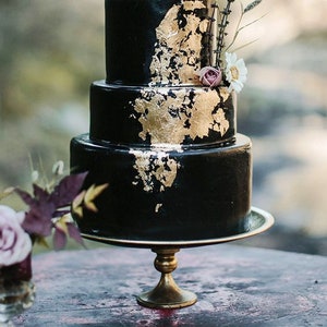 Fake Cake Black Gold - Etsy