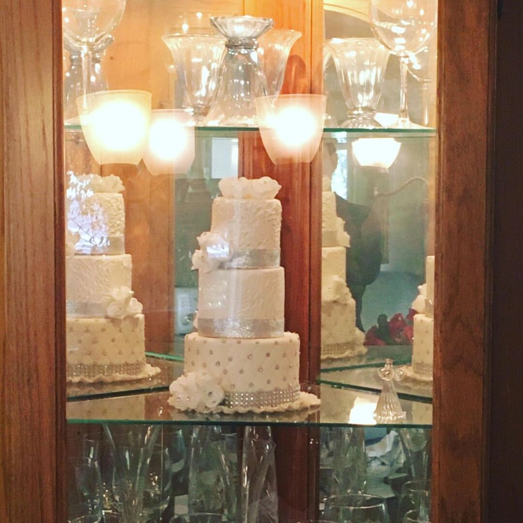 Mini Cake , 4 Tier Mini Round Faux Cake Set, 3, 4, 5, 6 Inches, Fake ...