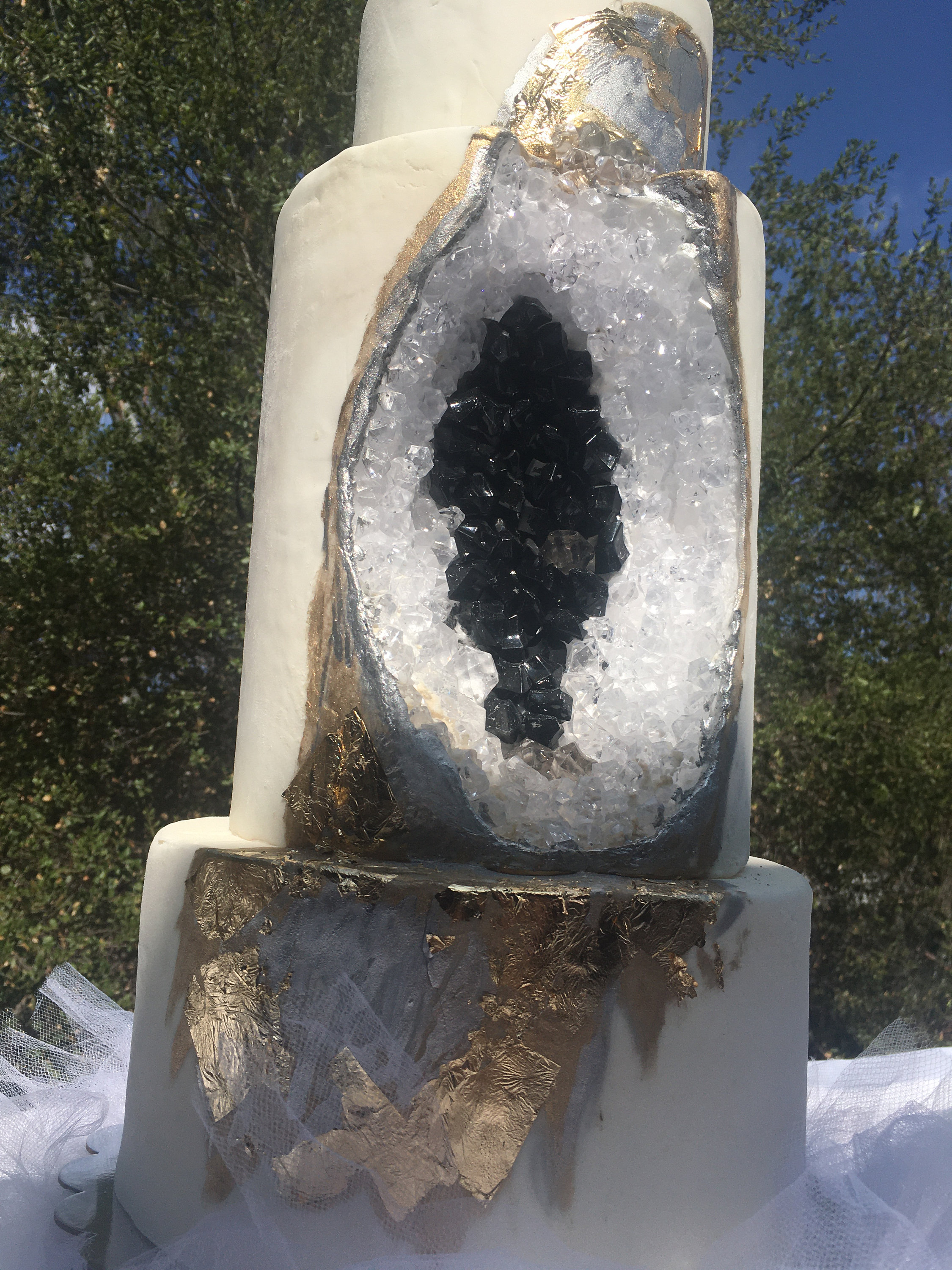 Celebration Cake Fake Cake Geode Cake - Etsy