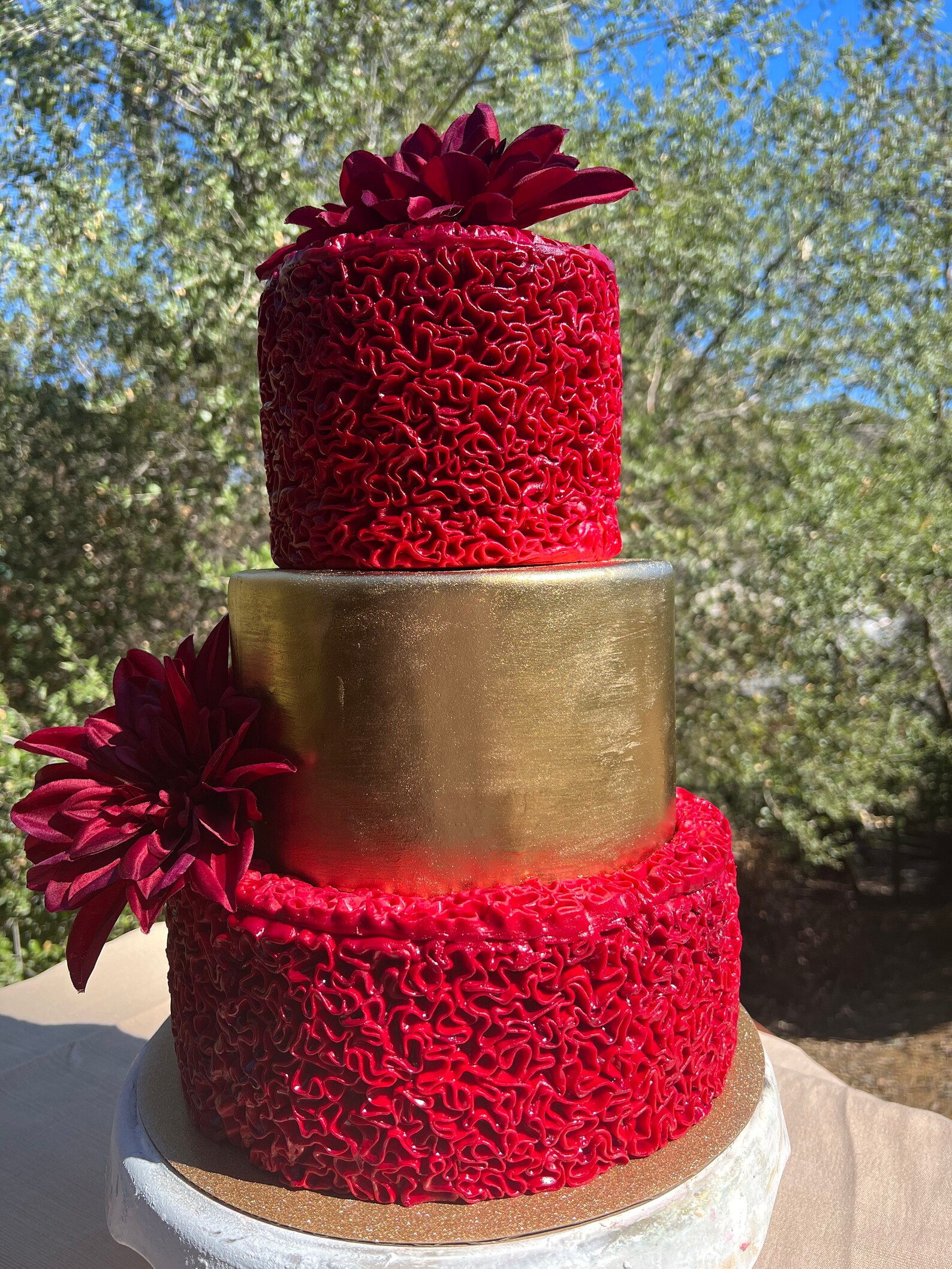 Fake Cake Red Dummy Cake | Etsy