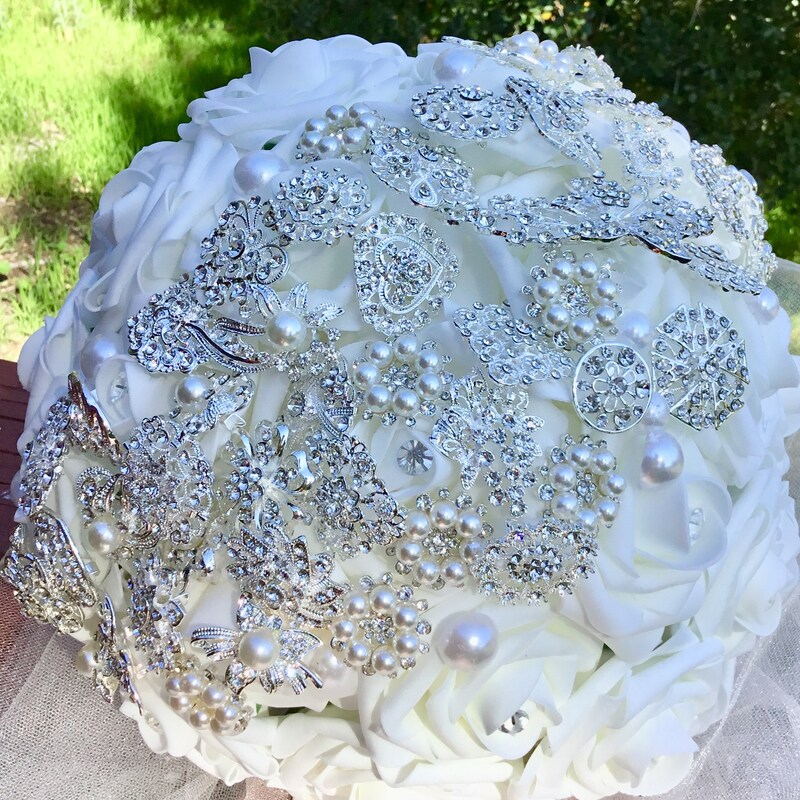 Brooch Bouquet - Etsy