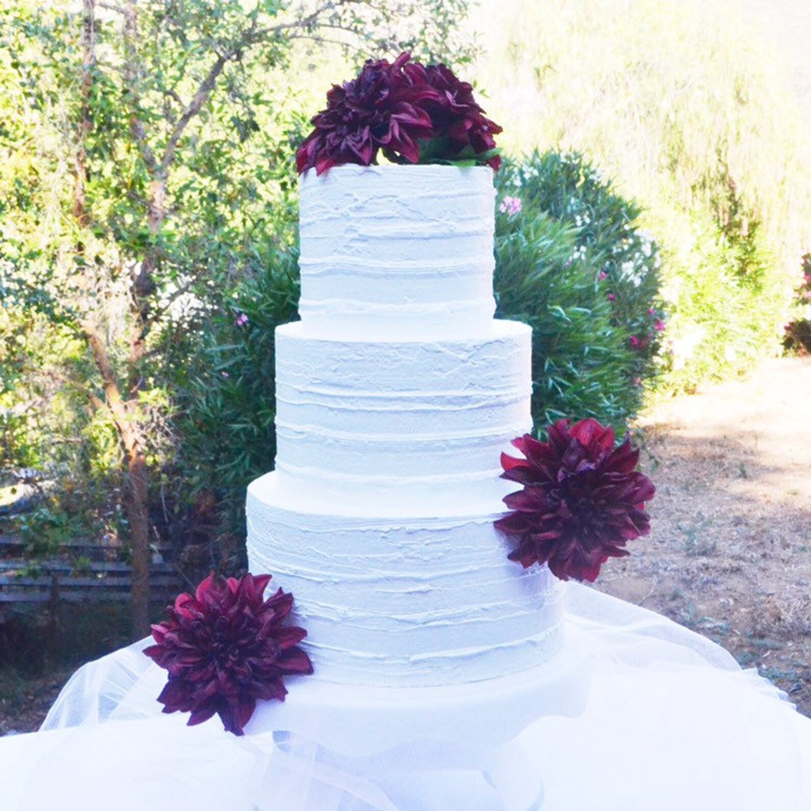 Dummy Cake Wedding Fake Cake White Three Tier Stacked 12 Inch - Etsy