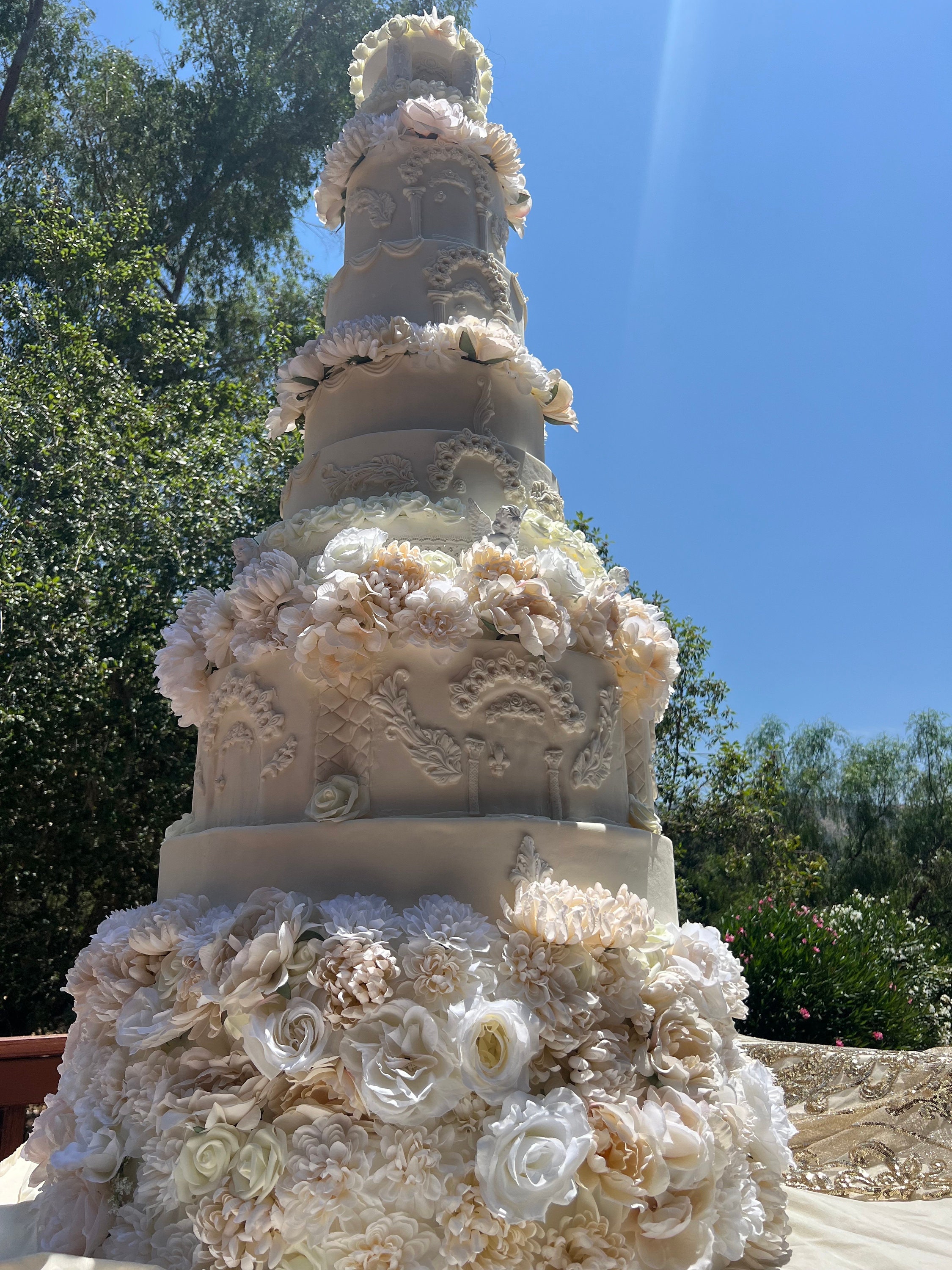 Giant Castle Cake Luxury Faux Cake 6ft Tall Wedding Cakes - Etsy