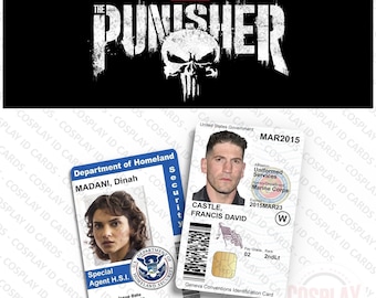 Special Agent Id Cards - Etsy