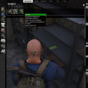 SCUM Green Killbox Card, Government Personnel Key Card, Open World ...