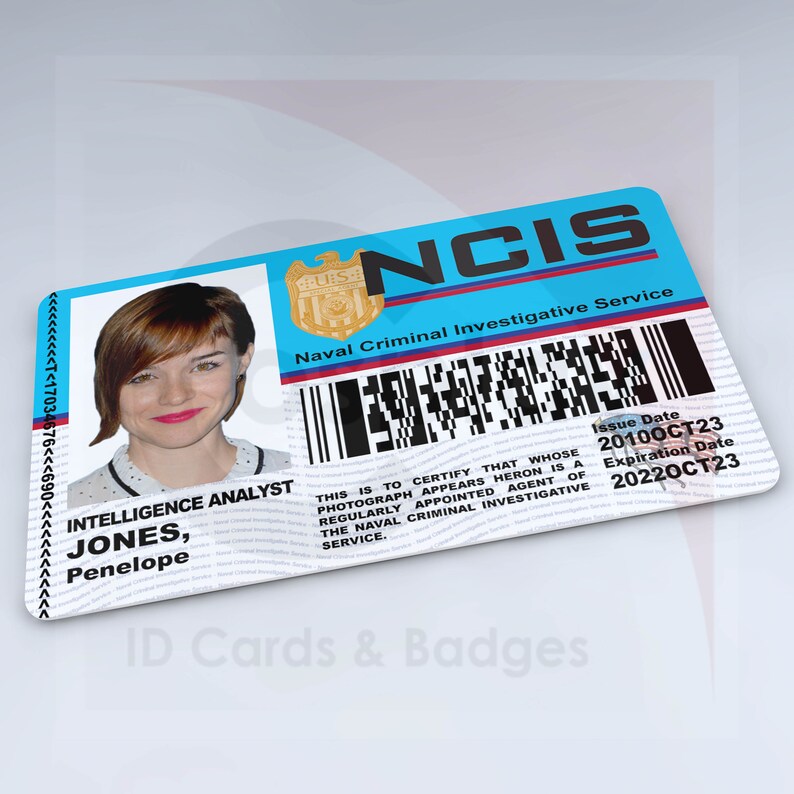 NCIS Los Angeles Novelty TV Show ID Card Naval Criminal | Etsy