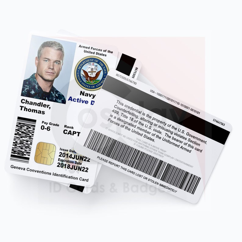 How To Make A Fake Military Id Card Ptulan