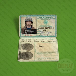 Marvel's Captain America: the First Avenger Howling Commandos Army ID ...