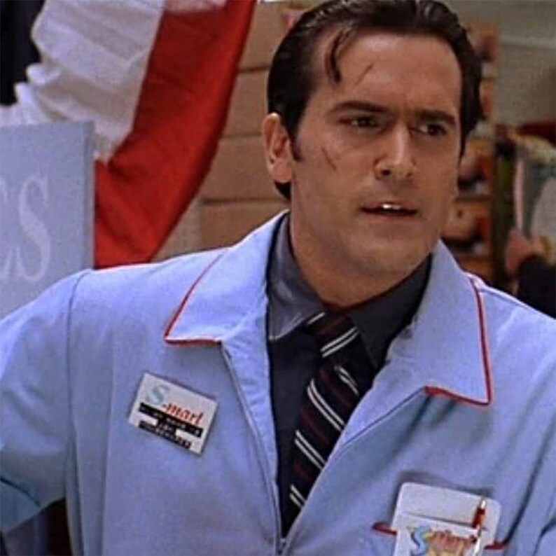EVIL DEAD: Army of Darkness S-mart ASH Name Tag Bruce - Etsy