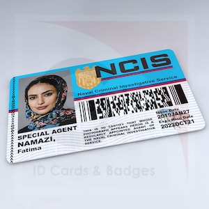 NCIS Los Angeles Novelty TV Show ID Card Naval Criminal Investigative ...
