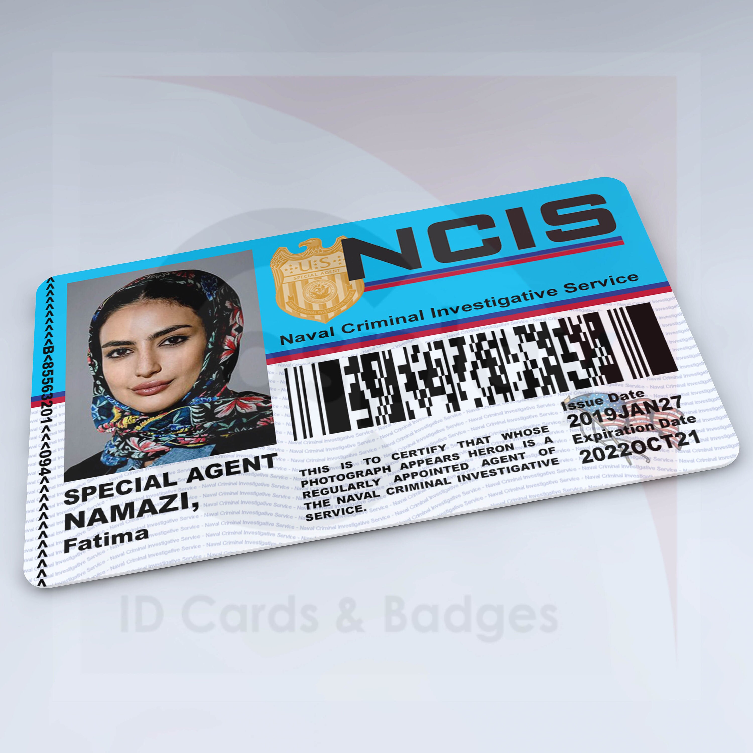 NCIS Los Angeles Novelty TV Show ID Card Naval Criminal - Etsy