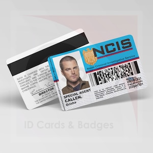 NCIS Los Angeles Novelty TV Show ID Card Naval Criminal Investigative ...