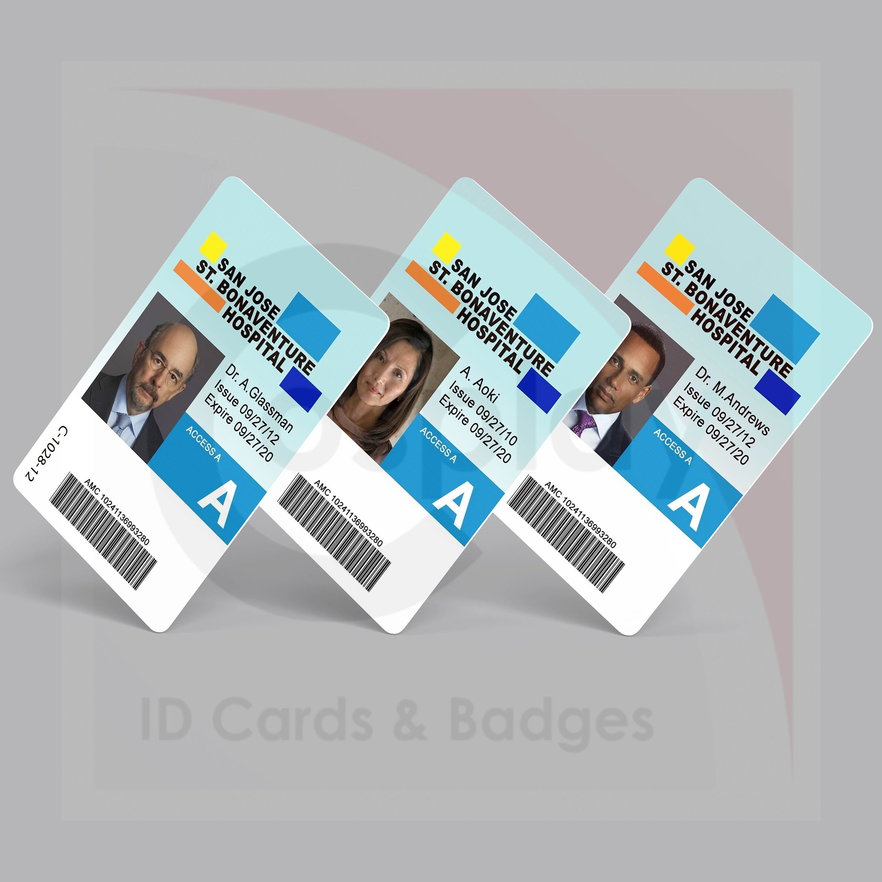 The Good Doctor St. Bonaventure Hospital ID Badge Season 1 - Etsy.de