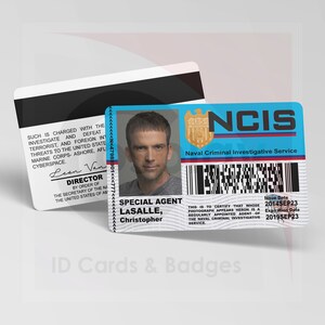 NCIS New Orleans Novelty TV Show ID Card Naval Criminal Investigative ...