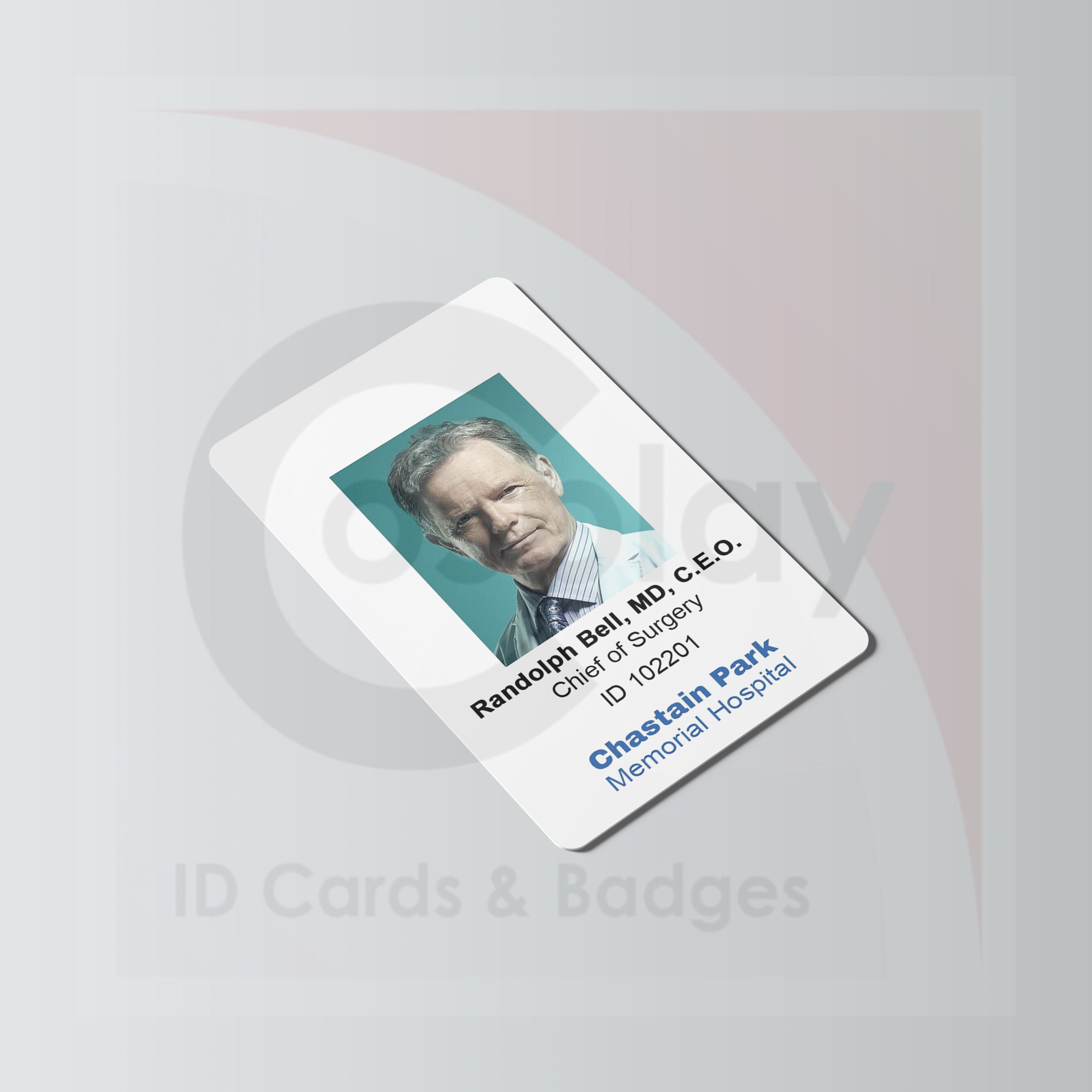 The Resident TV Show Chastain Park Memorial Hospital ID Badge - Etsy UK