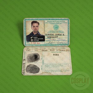 Marvel's Captain America: the First Avenger Howling Commandos Army ID ...