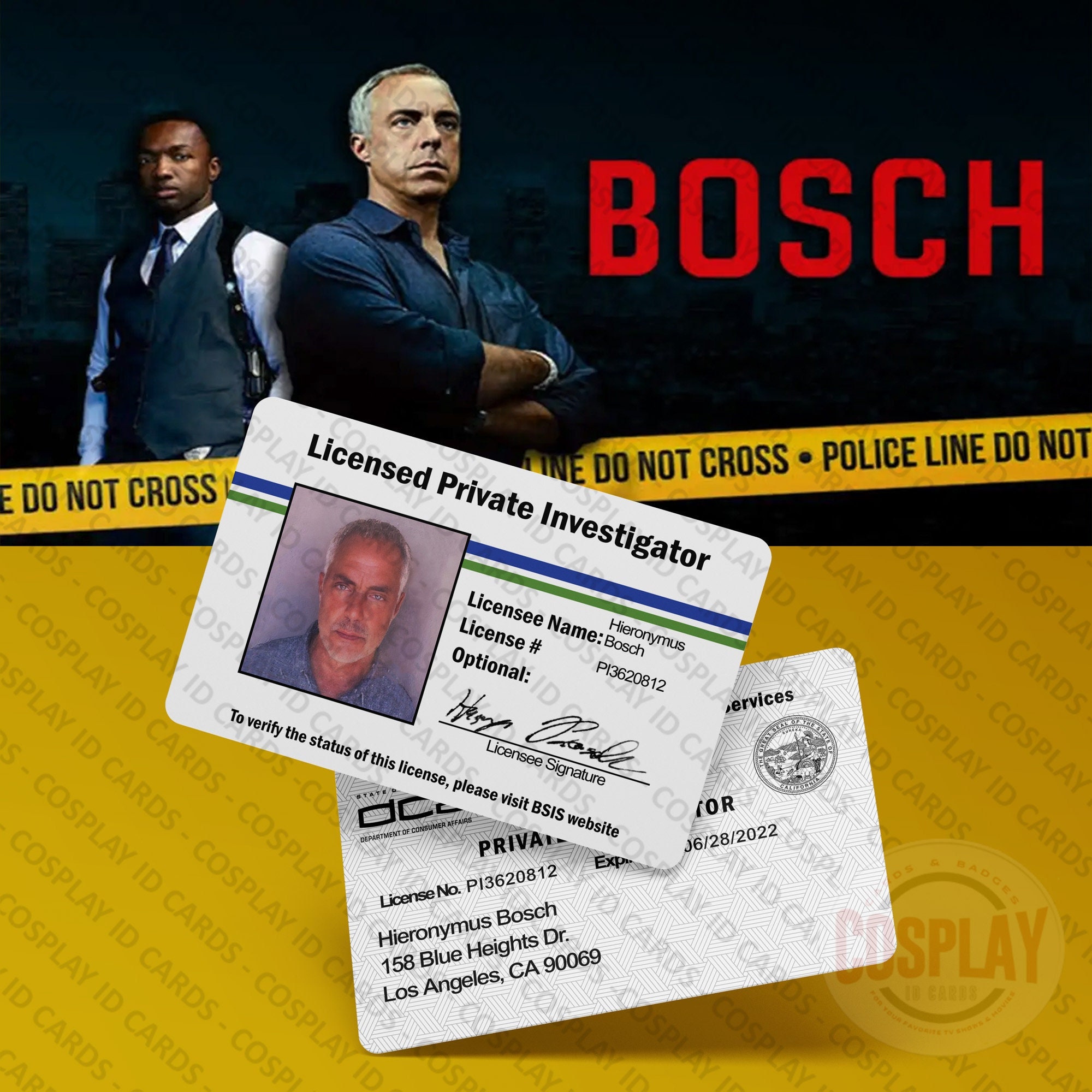 Harry Bosch Badge
