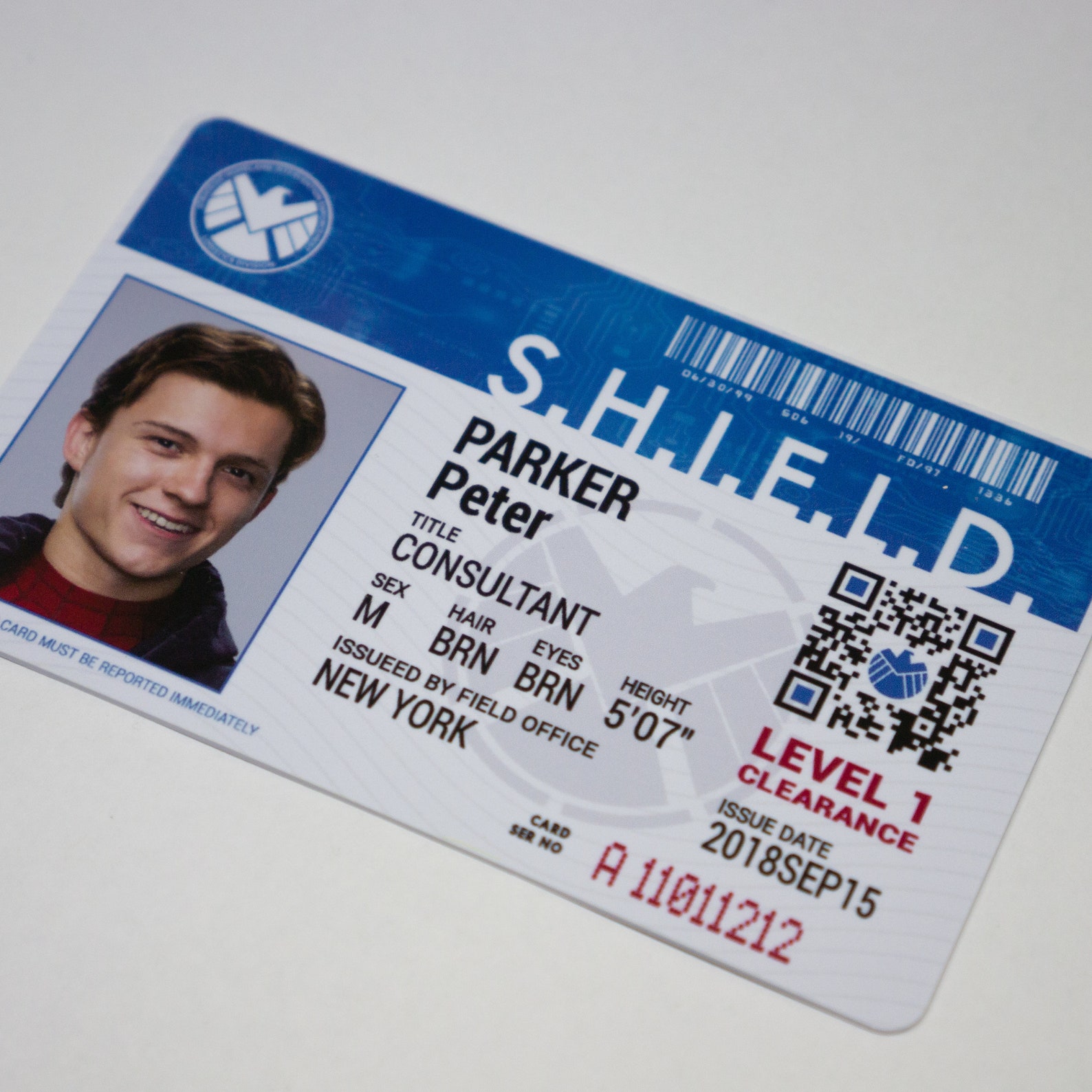 Marvel SHIELD ID Card Avengers ID Badge Steve Rogers - Etsy