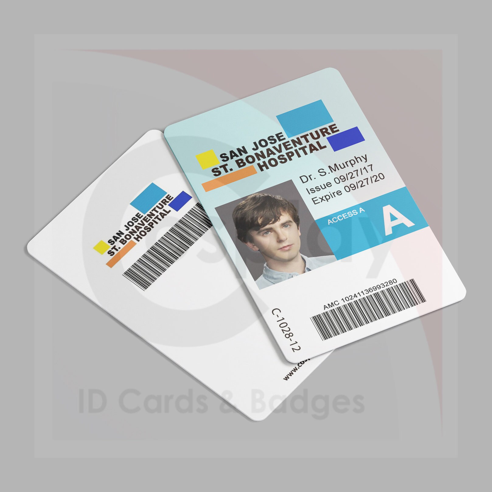 The Good Doctor St. Bonaventure Hospital ID Badge Season 1 - Etsy.de
