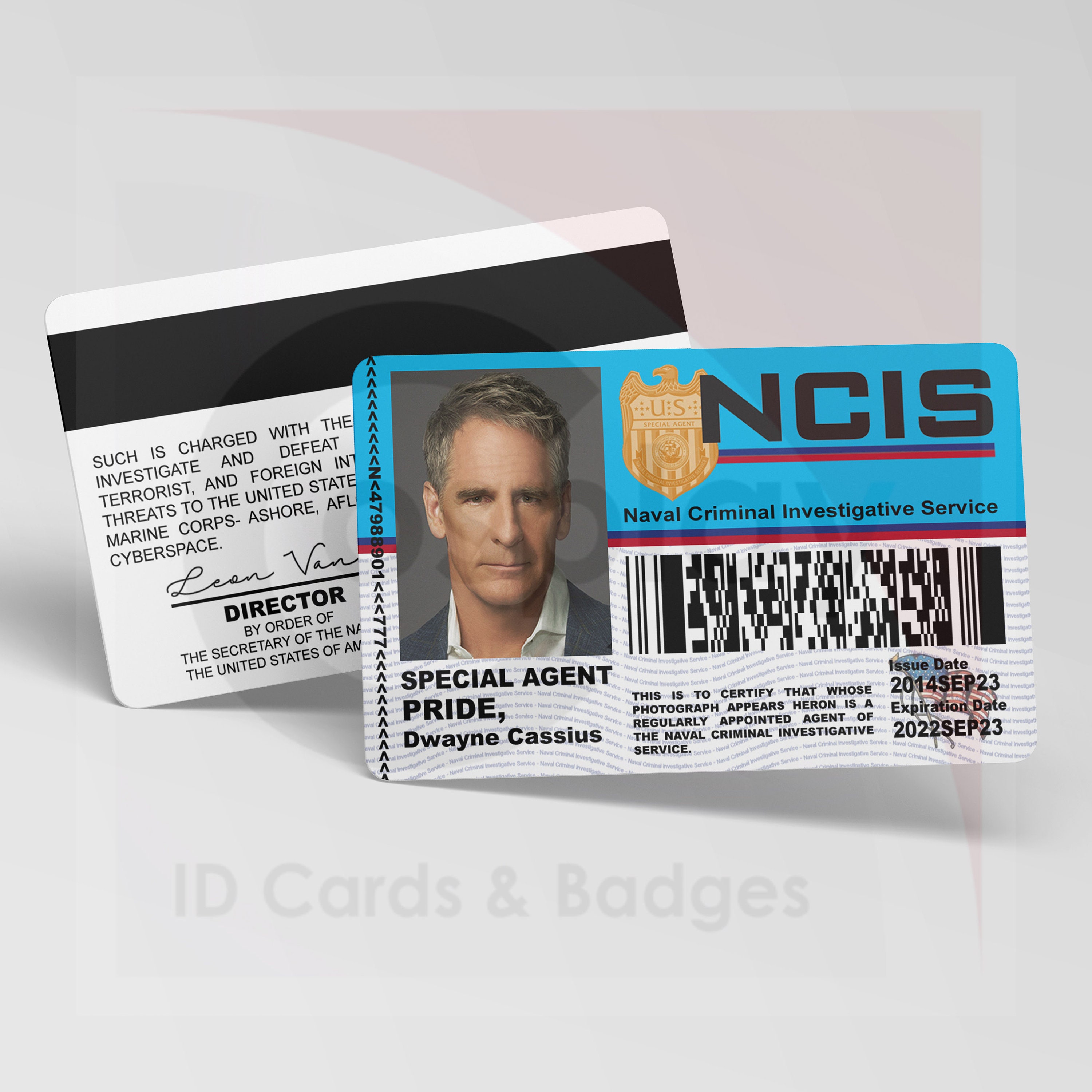 NCIS New Orleans Novelty TV Show ID Card Naval Criminal - Etsy Australia