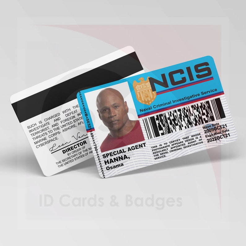 NCIS Los Angeles Novelty TV Show ID Card Naval Criminal | Etsy