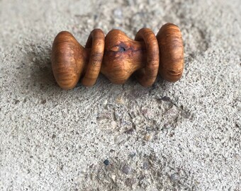 Handmade Wooden Baby Rattles by sheturnswood on Etsy