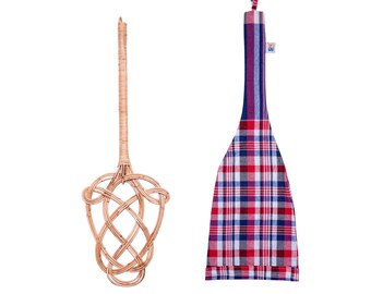 Antique Carpet Beater Rattan Celtic Knot Rug Beater 1910's - Etsy