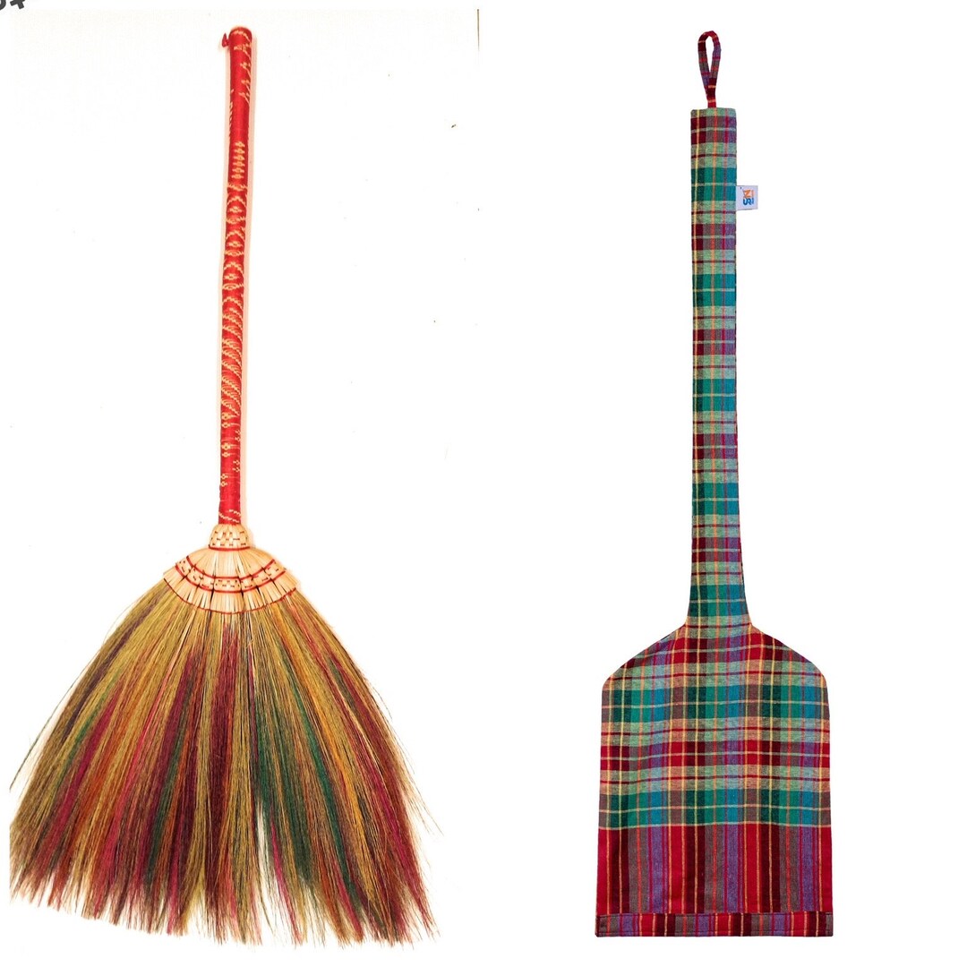 Skennova Asian Broom Grass Embroidery Woven Nylon Thread Handle ...