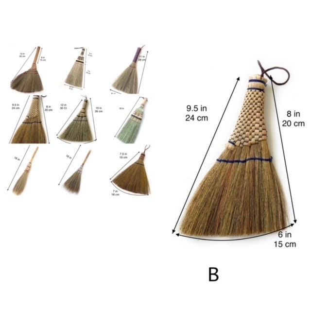 Small Whisk Broom Altar Broom Hand Broom Sorghum Suitable for - Etsy