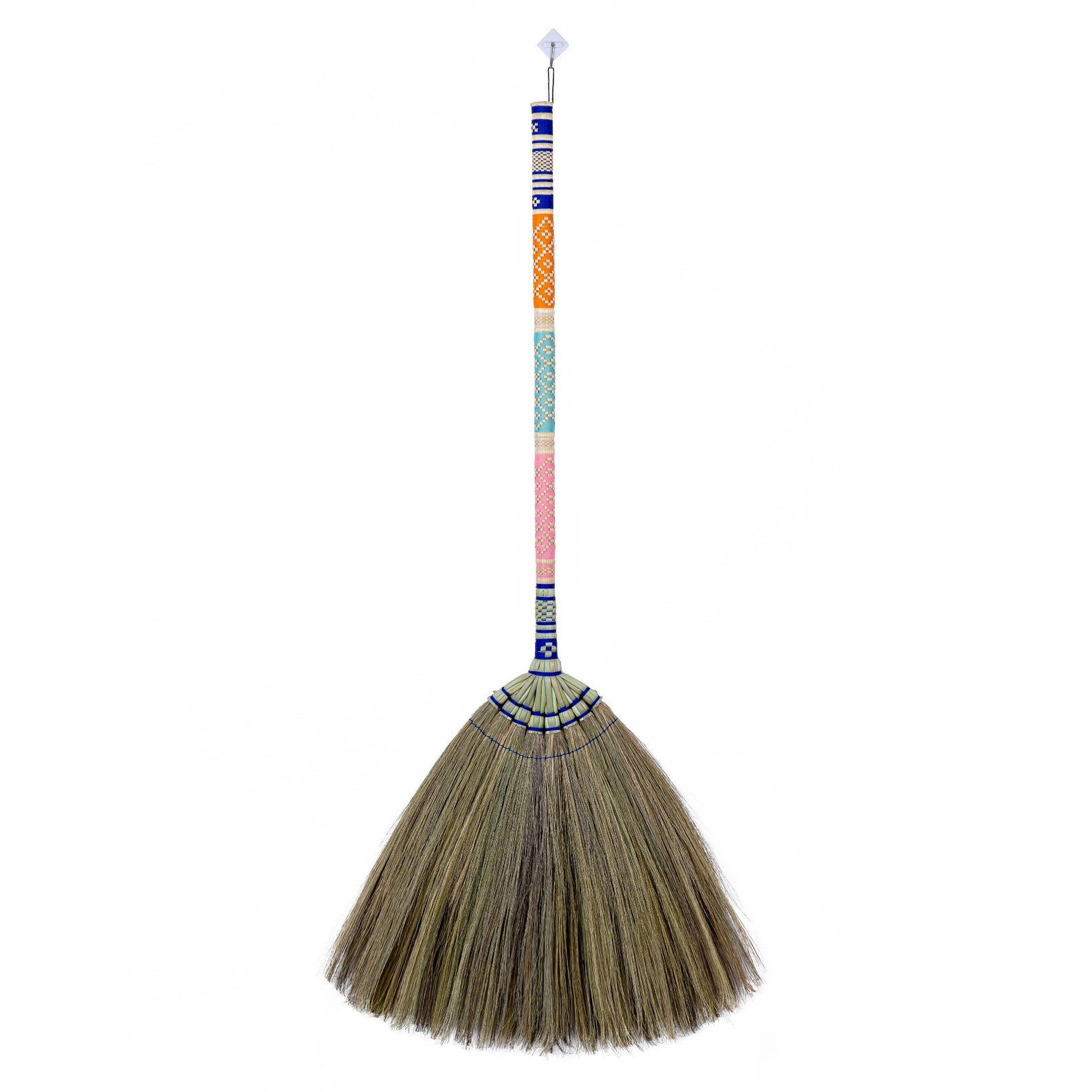 39 Inch Tall of Asian Flower Broom Thai Natural Grass Broom | Etsy